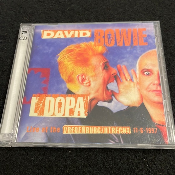 Media | David Bowie L Dopa Live At The Vredenburg Utrecht 1161997 2 Cd ...